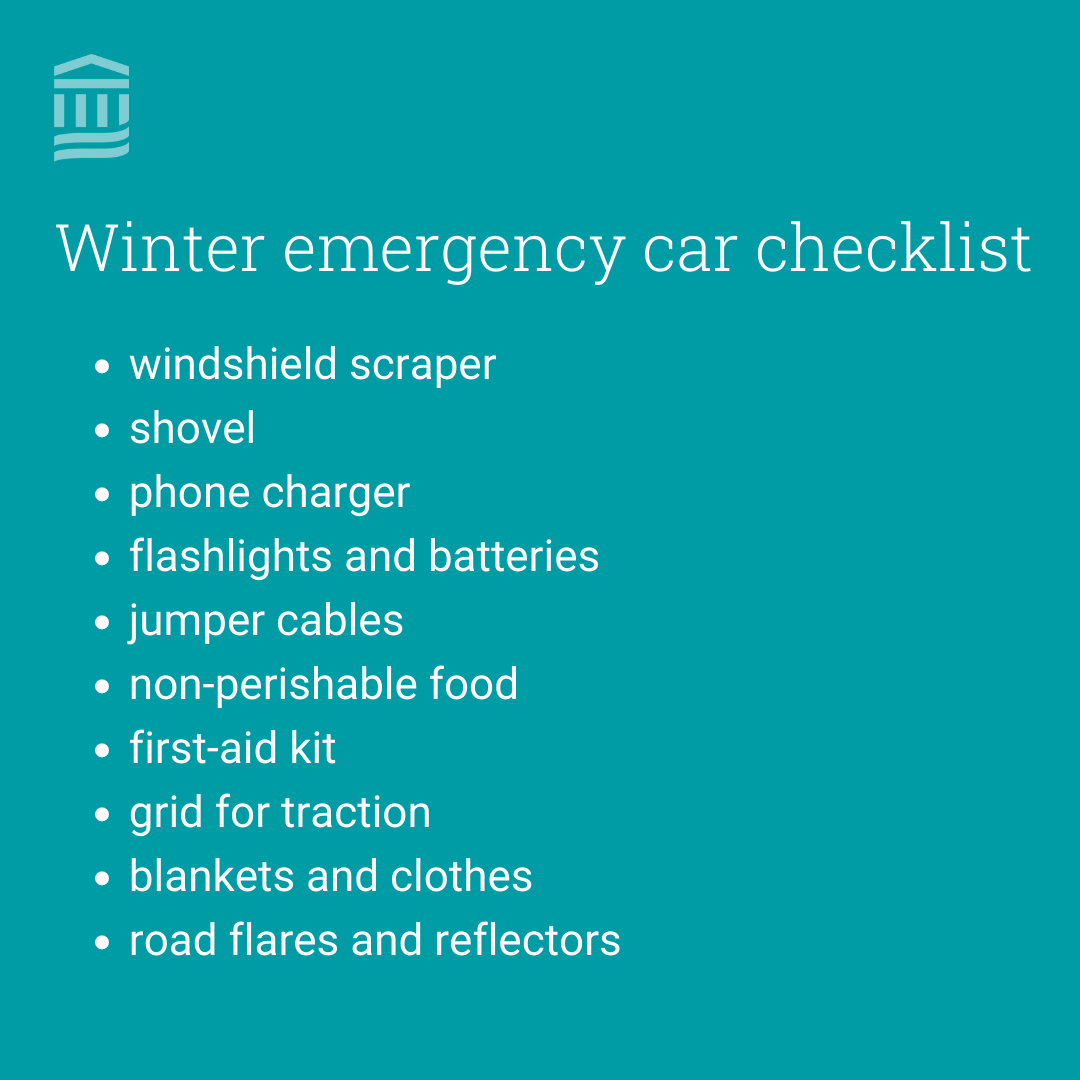 5 winter weather safety tips