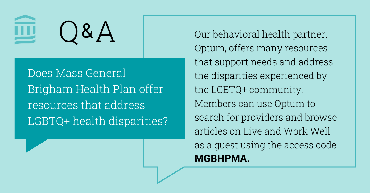Healthcare disparities within the LGBTQ+ community and how to address them